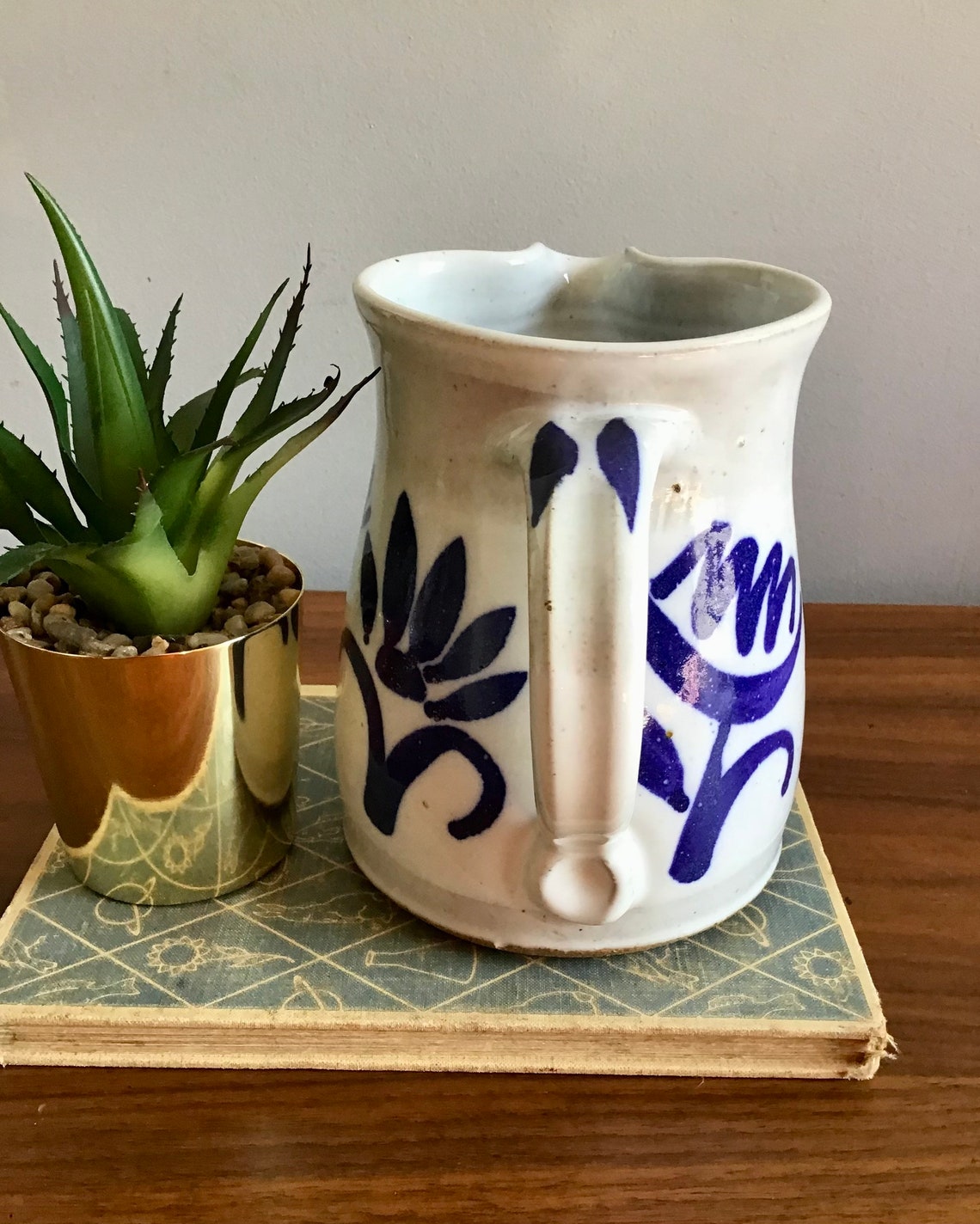 Vintage Karl Sporck Art Pottery Small Pitcher Michigan | Etsy