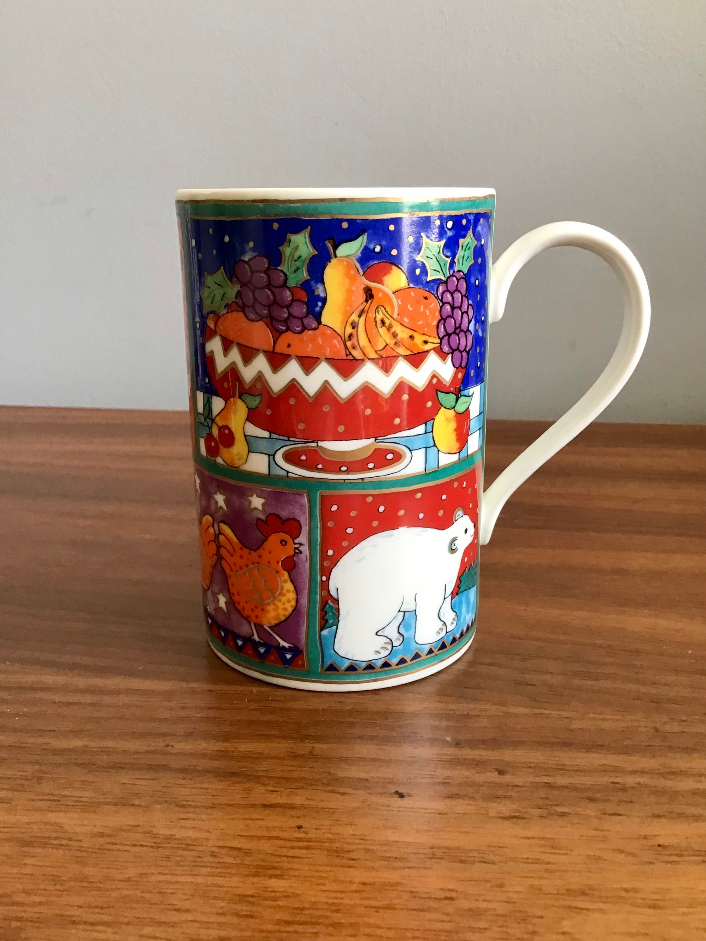 Vintage Pair of Dunoon of Scotland Winter Wonderland Mugs by - Etsy