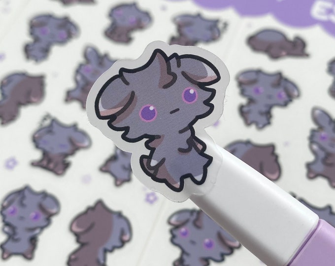 ESPURR Pokémon Vinyl Sticker Sheet - Etsy