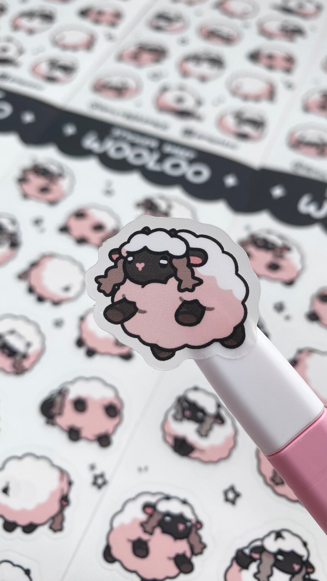 WOOLOO Pokémon Vinyl Sticker Sheet - Etsy