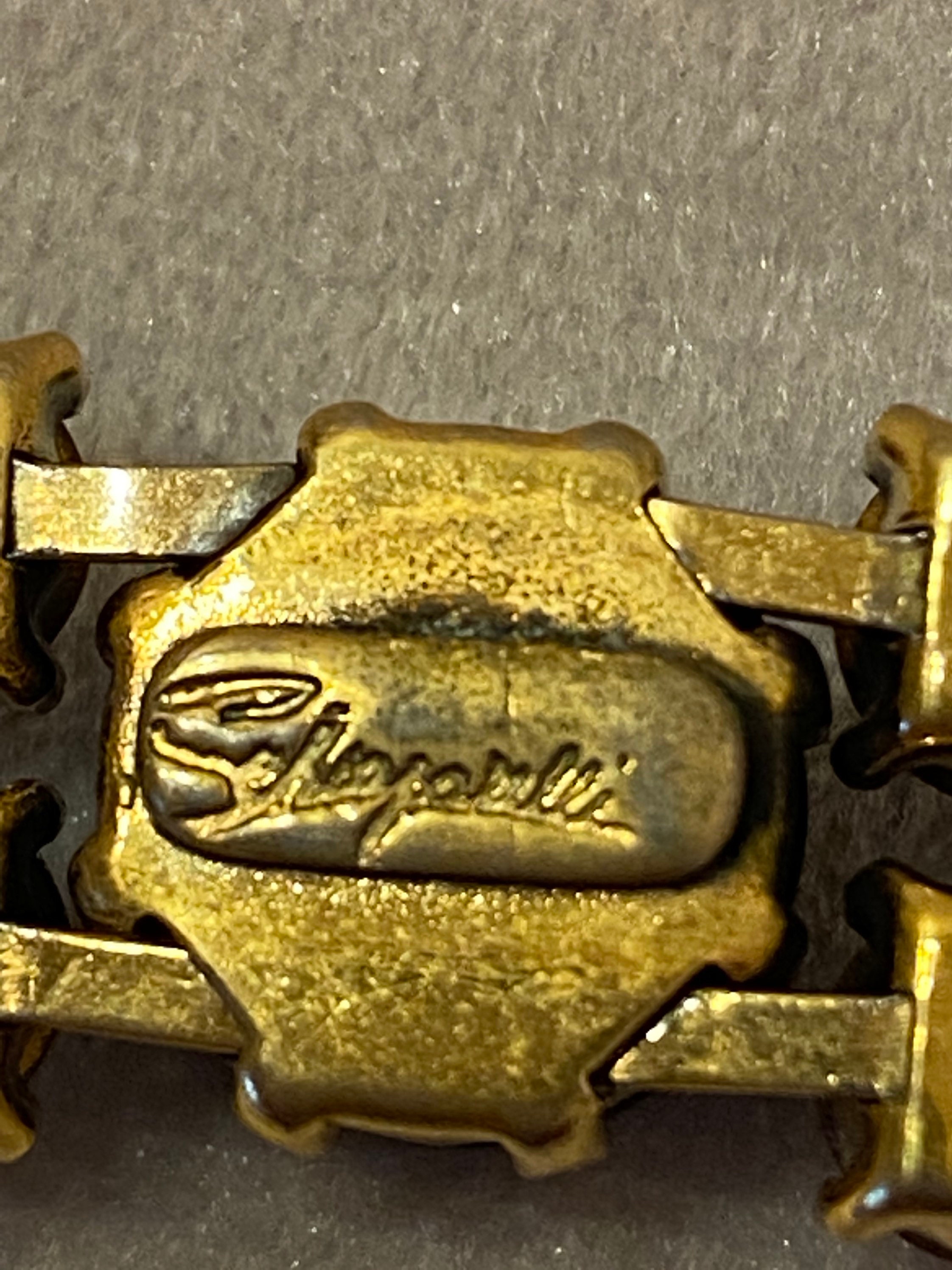 ELSA SCHIAPARELLI Bracelet Near Mint Signed 1950s Gorgeous - Etsy