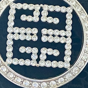 Vintage Givenchy Logo Necklace Pendant - EXCELLENT NEAR MINT- Signed ...