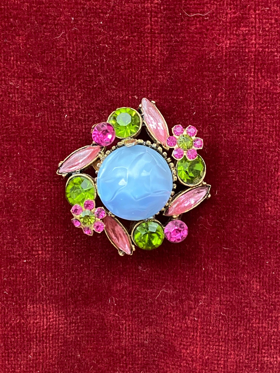 SELRO SELINI Brooch Pin- Unsigned- RARE!- 1960s - Etsy