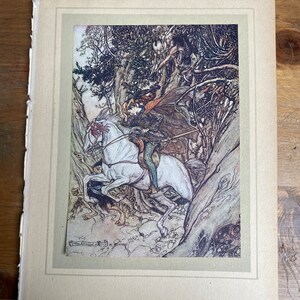 Undine Rare, Original Print - Illustrated by Arthur Rackham: Source ...