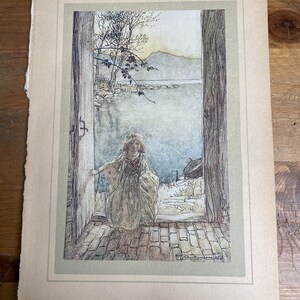 Arthur Rackham Undine Print, 1909 William Heinemann Edition - Etsy