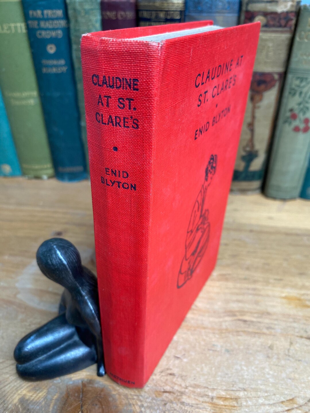 Claudine at St. Clare's, Enid Blyton, 1955 Reprint, Vintage Children's ...