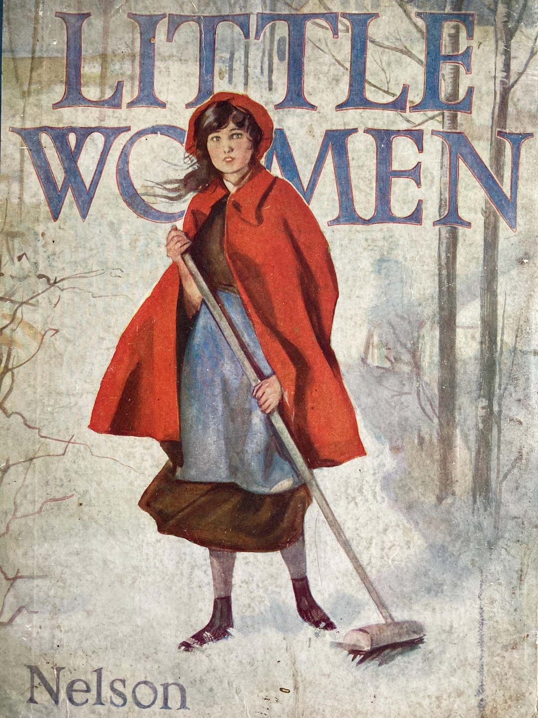 Vintage Little Women Book Print, 1910 Norman Little Illustration - Etsy