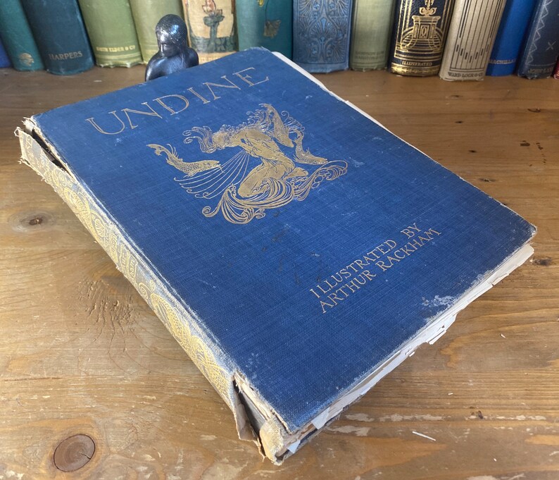 Arthur Rackham Undine Print, 1909 William Heinemann Edition - Etsy