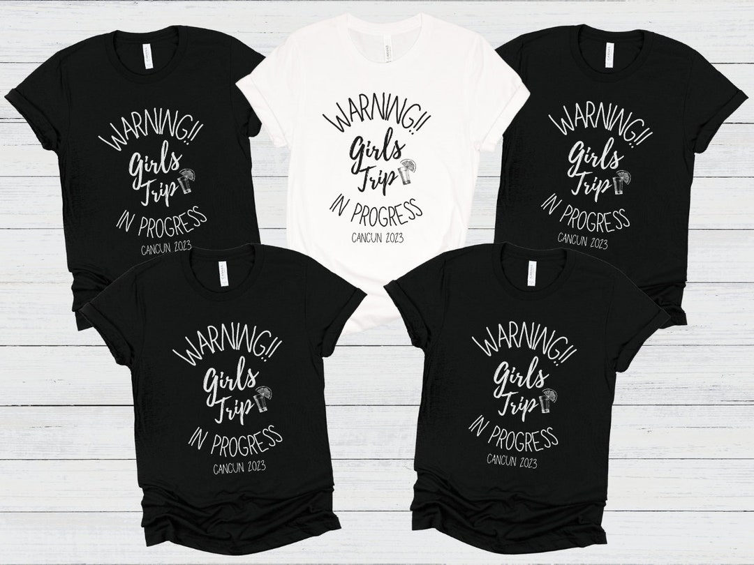 Personalized Girls Trip Shirts, Girls Trip Custom Shirts, Girls Trip ...