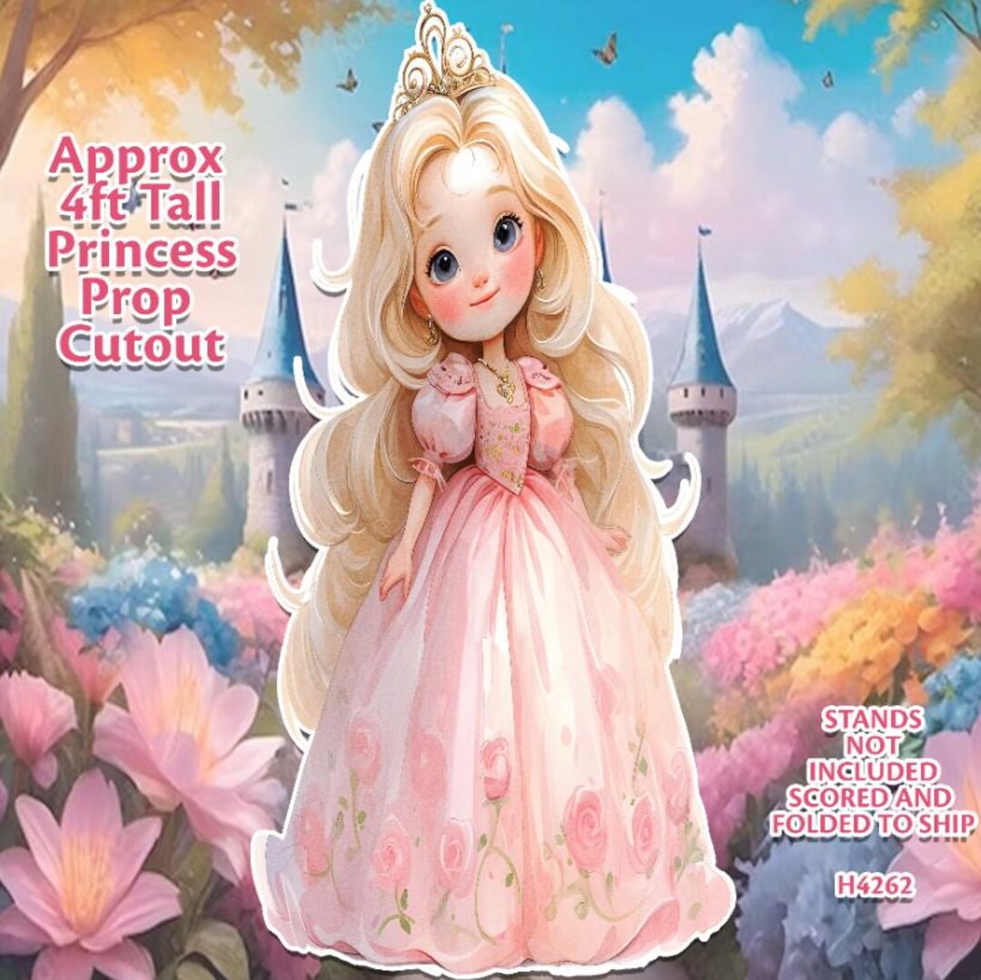 Princess Party Props, Fairy Tale Princess, Coroplast Props, Party Decor ...