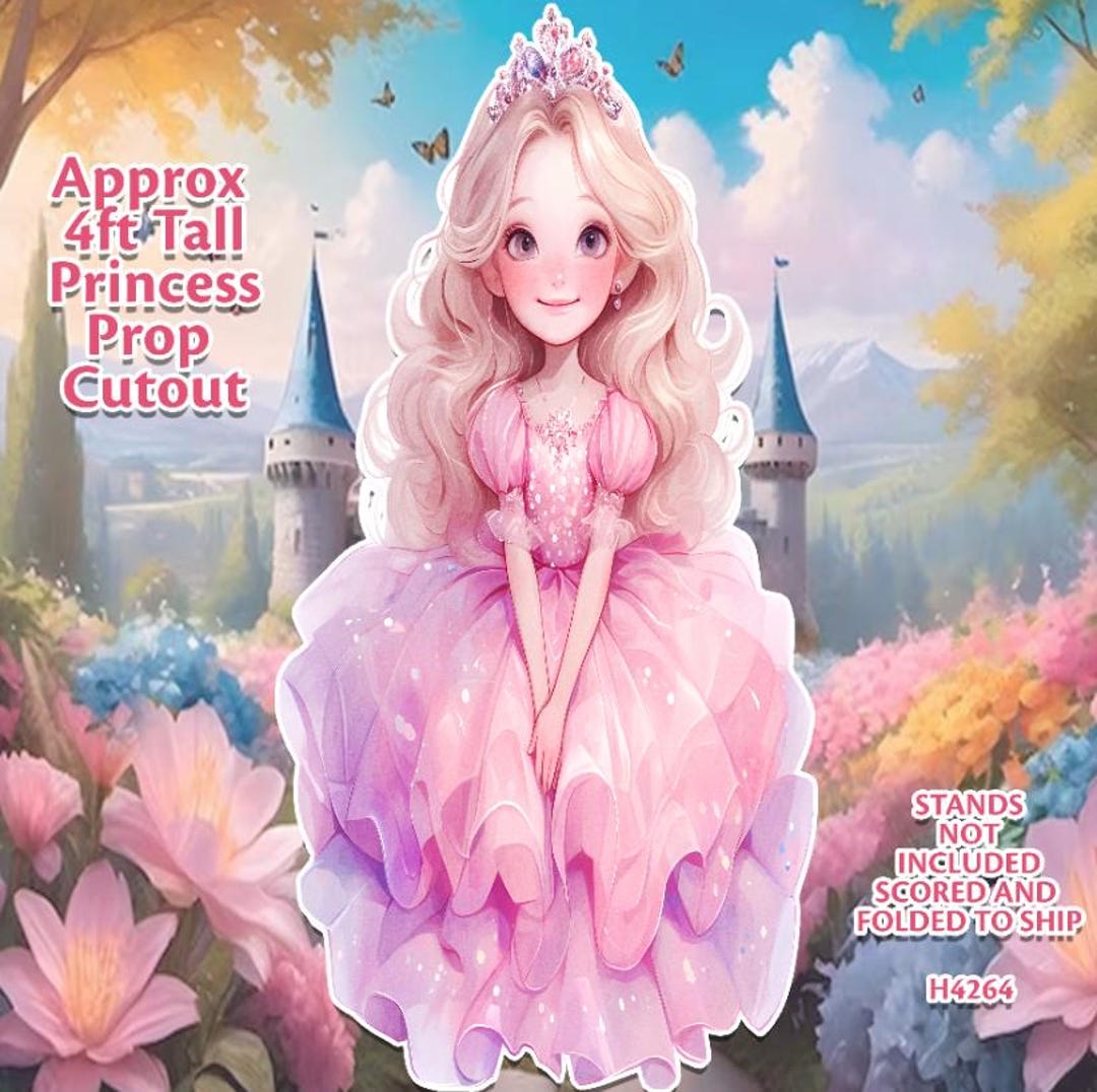 Princess Party Props, Fairy Tale Princess, Coroplast Props, Party Decor ...