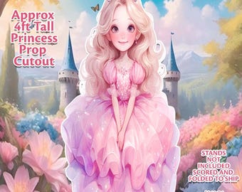 Princess Party Props, Fairy Tale Princess, Coroplast Props, Party Decor ...