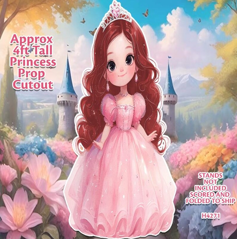 Princess Party Props, Fairy Tale Princess, Coroplast Props, Party Decor ...