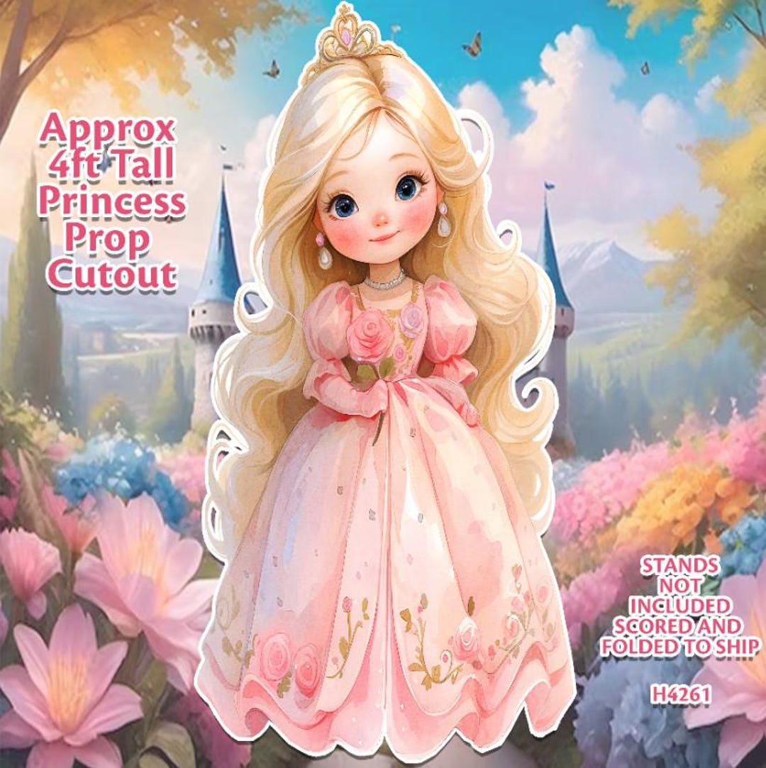 Princess Party Props, Fairy Tale Princess, Coroplast Props, Party Decor ...