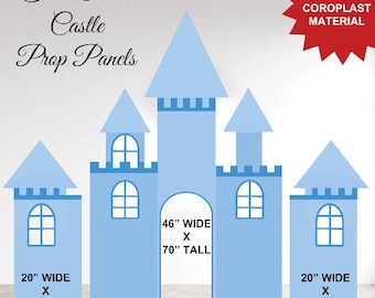 Castle Pink 3 Piece Castle Party Prop Birthday Princess Prince Castle ...