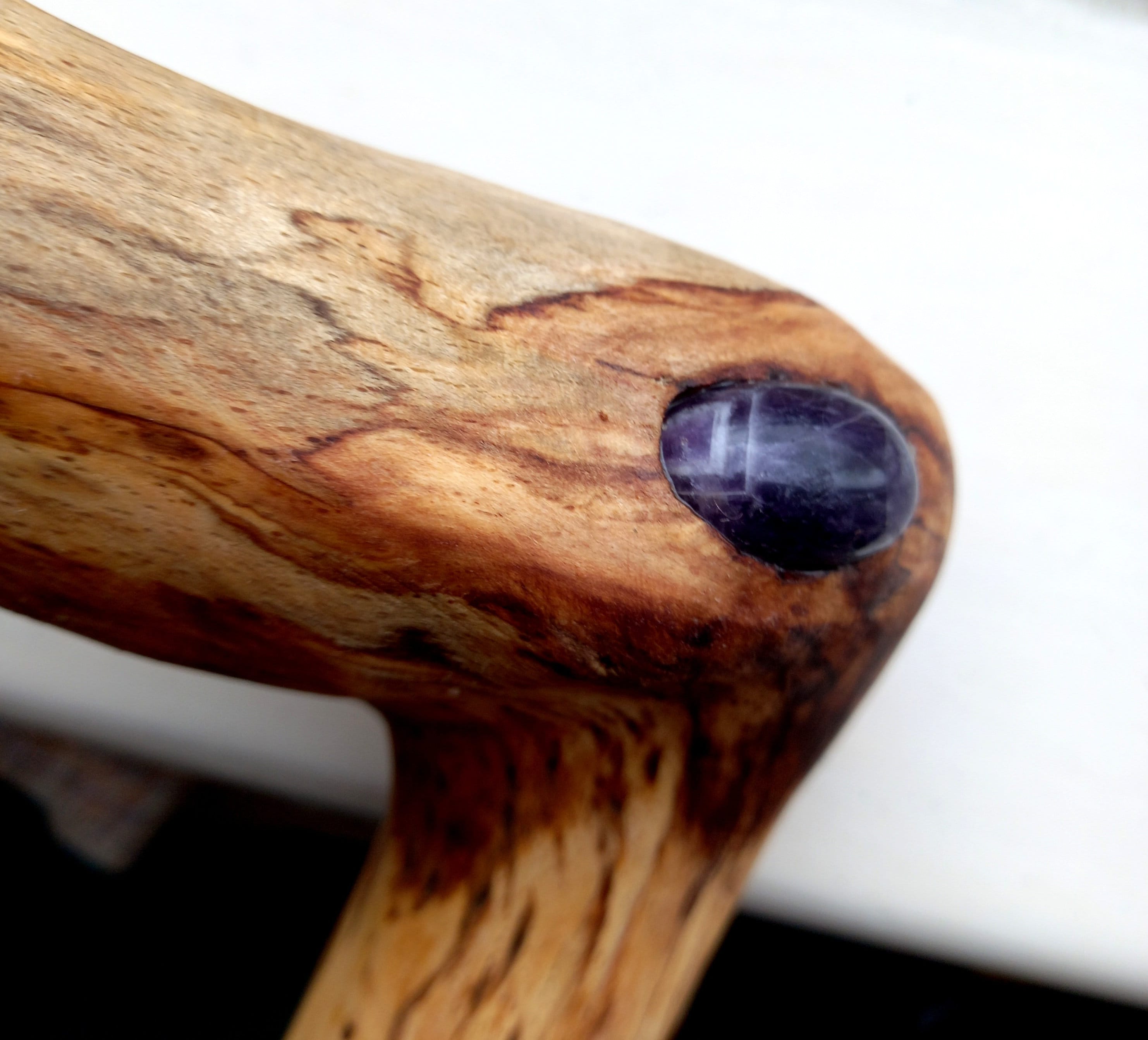 Spalted Beech Walking Stick - Etsy