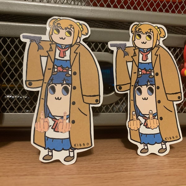 Pop Team Epic Stickers - Etsy