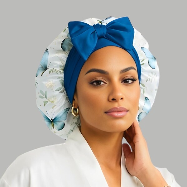 Satin Bonnet - Etsy