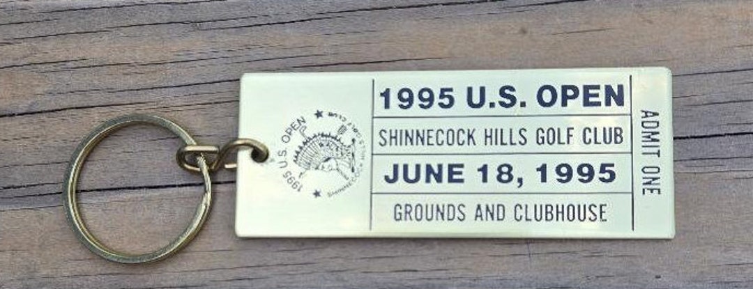 1995 US Open Shinnecock Hills Golf Club Ticket Size Key Tag - Etsy