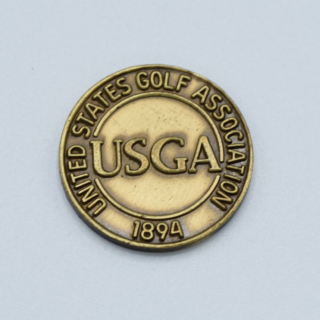USGA Logo Official Golf Rare Ball Marker Memorabilia Vintage - Etsy
