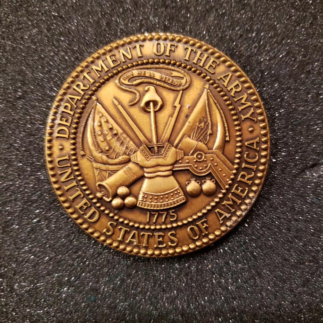 US Army Logo Challenge Coin Made in USA - Etsy