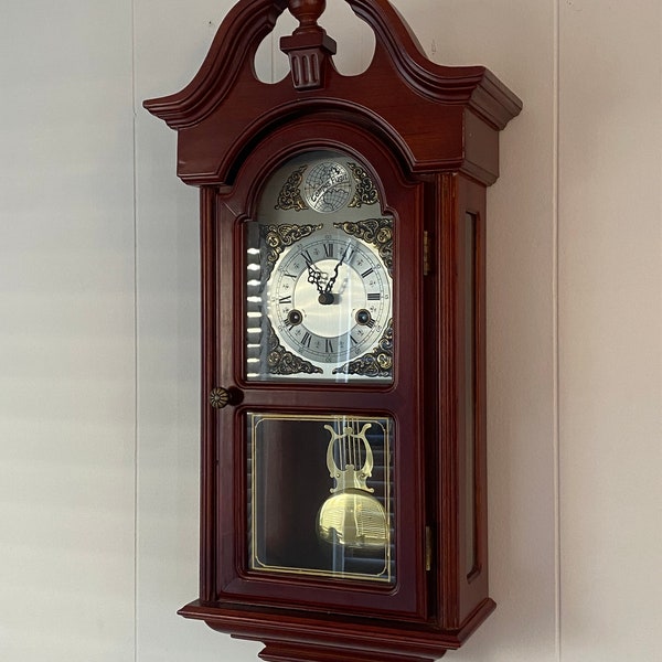 Antique Pendulum Wall Clock - Etsy