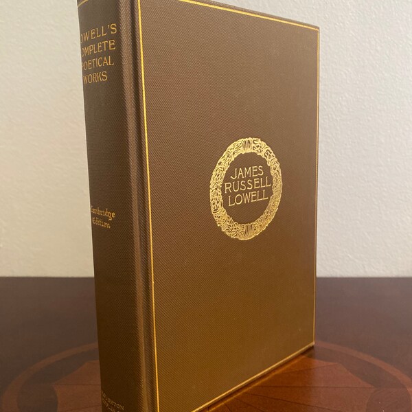 Antique Lowell Book - Etsy