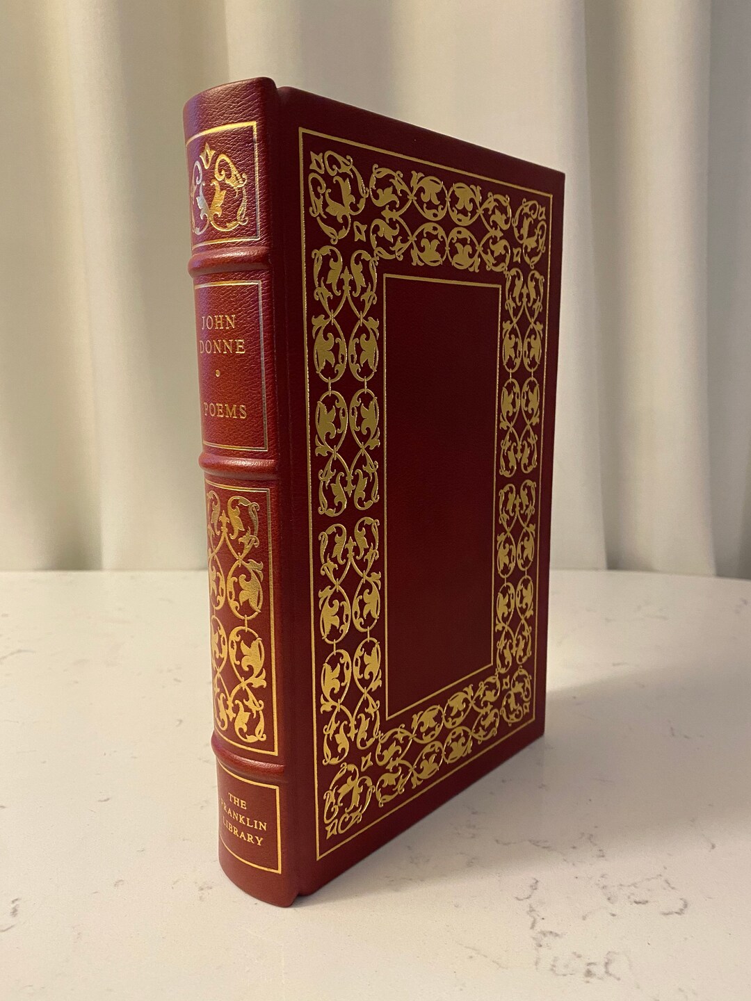 John Donne - Poems - Franklin Library Book Antique Poetry Book - Etsy