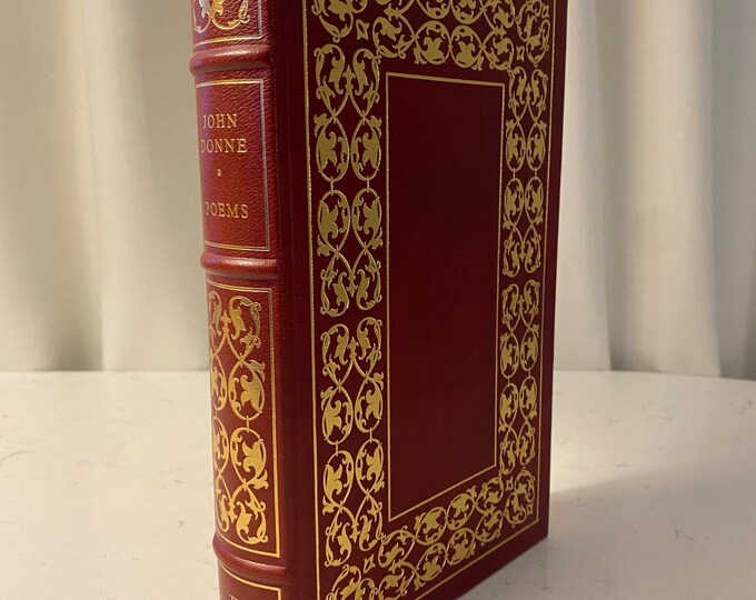 John Donne - Poems - Franklin Library Book Antique Poetry Book - Etsy