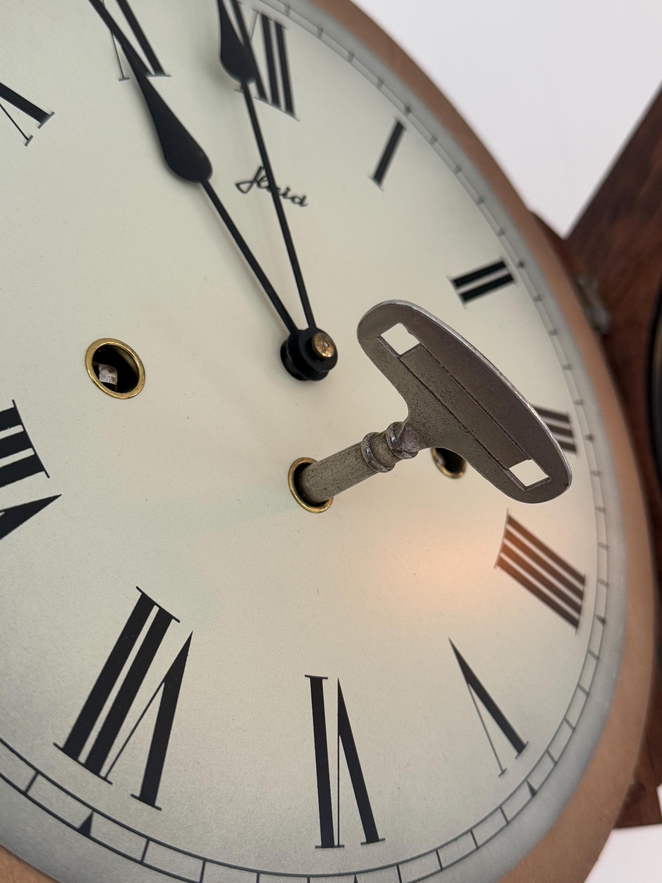 Vintage Westminster Chime Pendulum Wall Clock / Professionally Restored ...