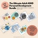 The Ultimate Adult ADHD Ebook Bundle & Adhd Planners, Adult ADHD Ebooks ...