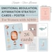 Emotional Regulation Affirmation Strategy Cards 36 for Women With ADHD ...