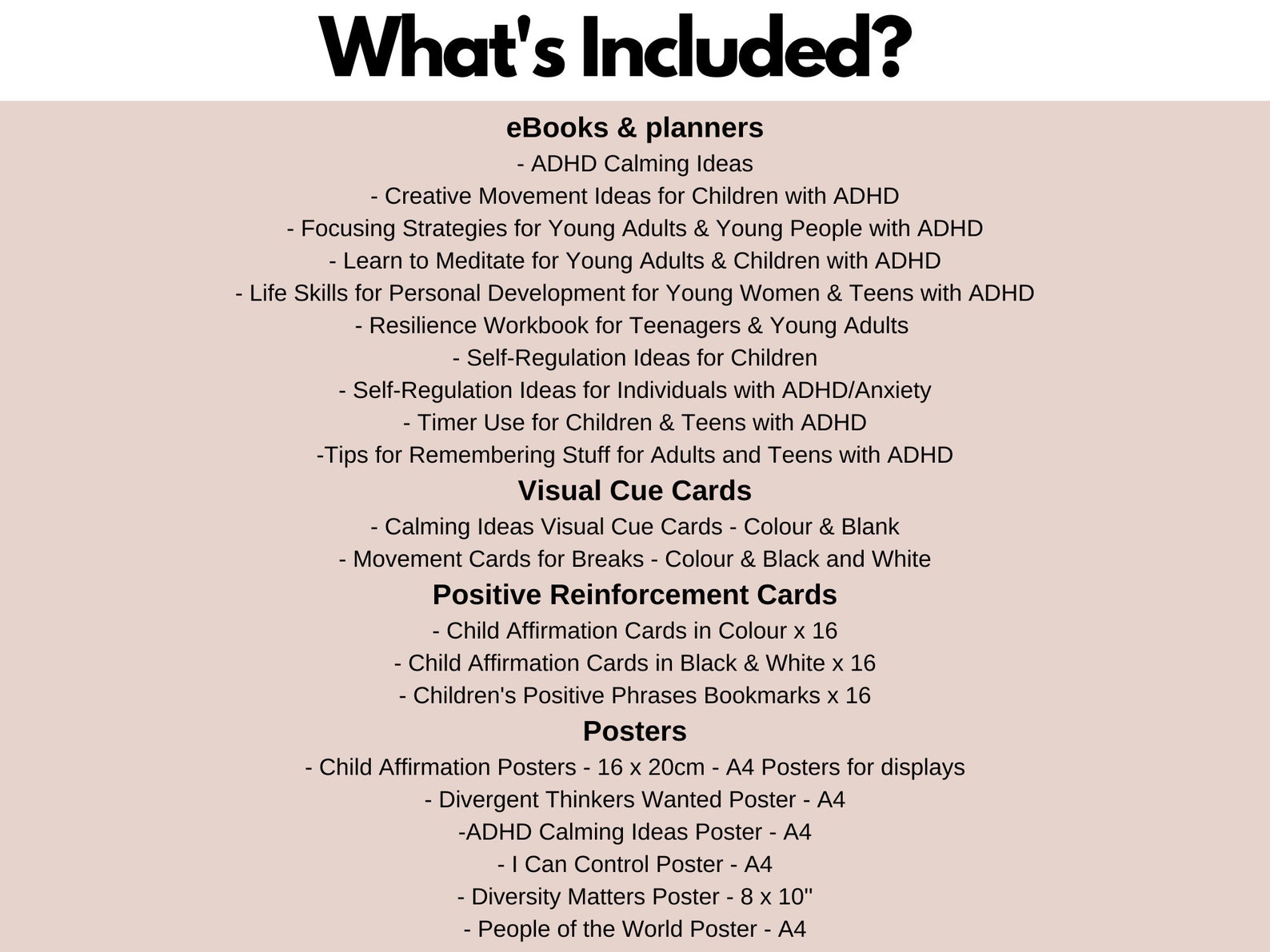 ADHD 'MEGA Teacher's Bundle' - Over 230 Pages of Teaching and Learning ...