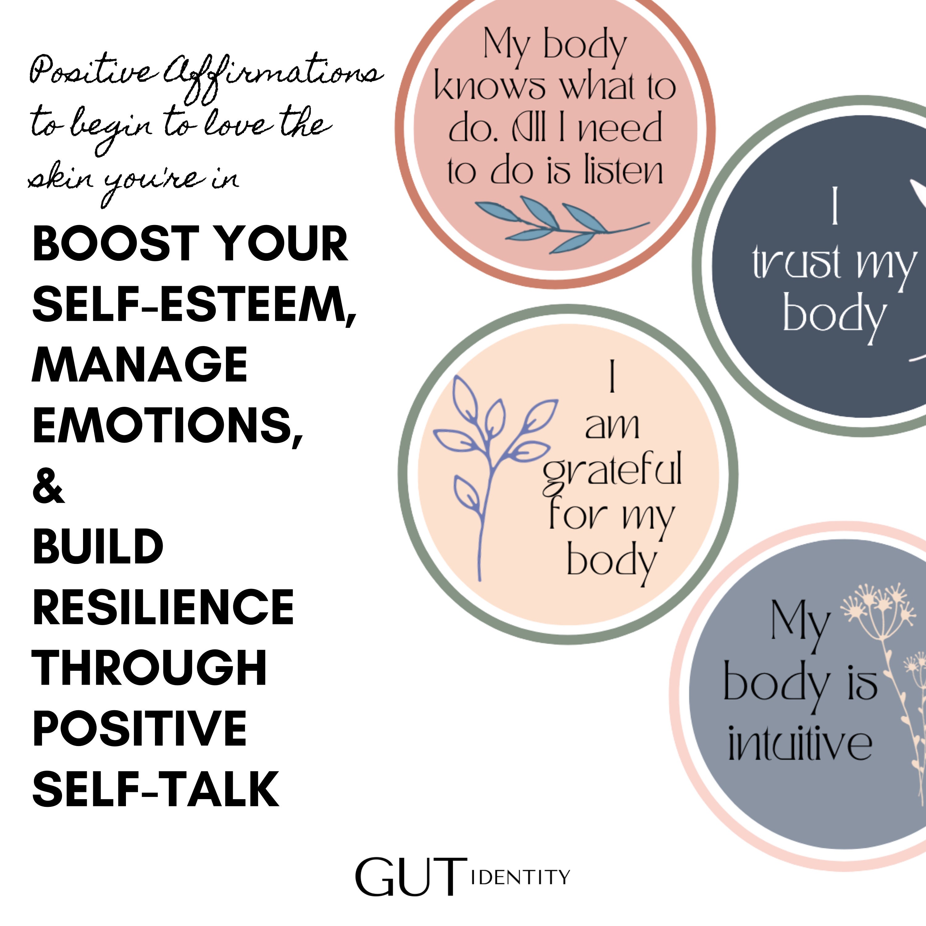 ADHD Body Positive Affirmation Cards for Adults and Teens With ADHD ...