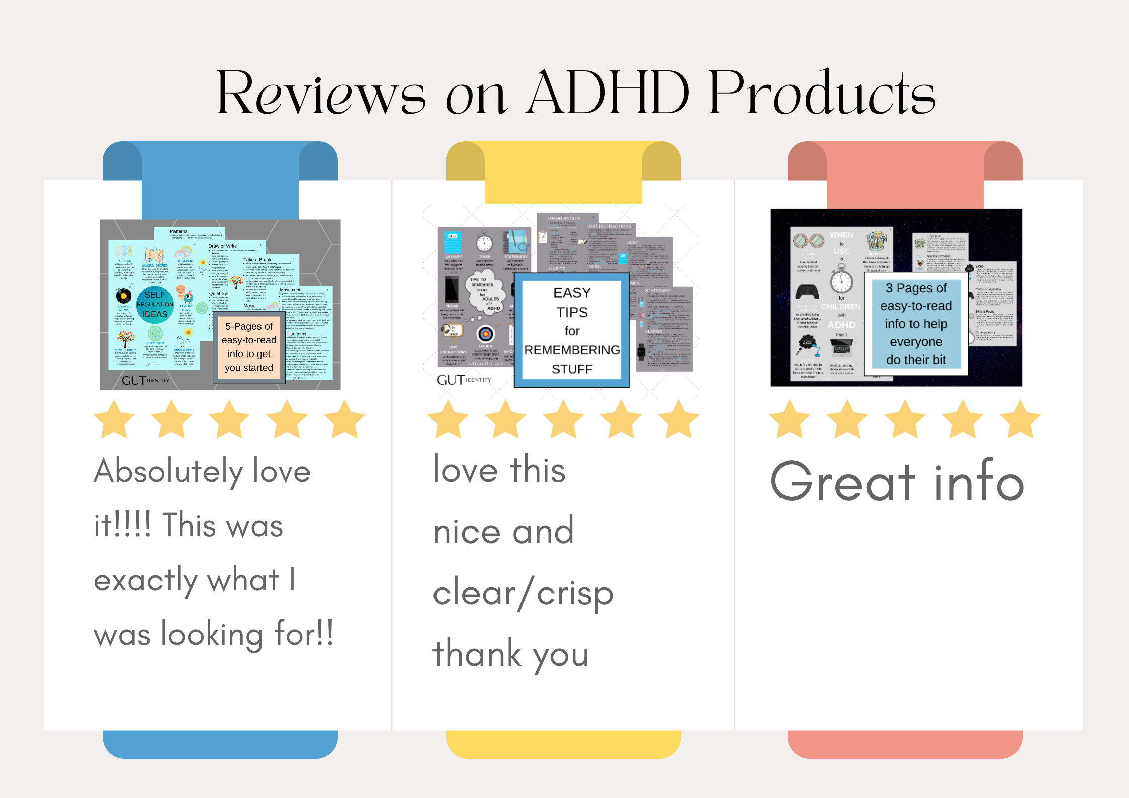 ADHD Calming Ideas 9-page Ebook for Strategies on Relaxation, Stress ...