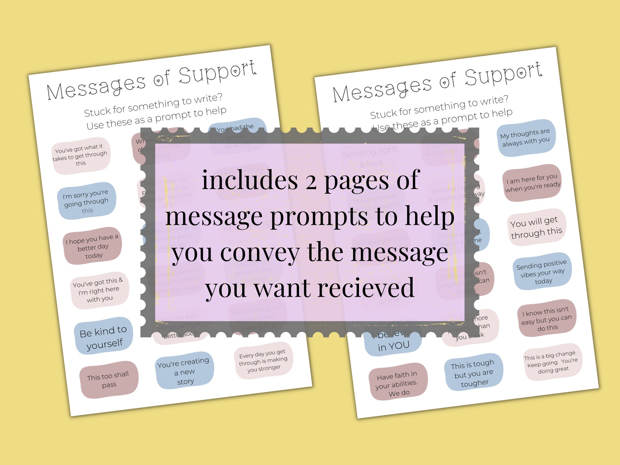 ADHD Card Printable Encouragement Card. 'you Will Get Through This ...