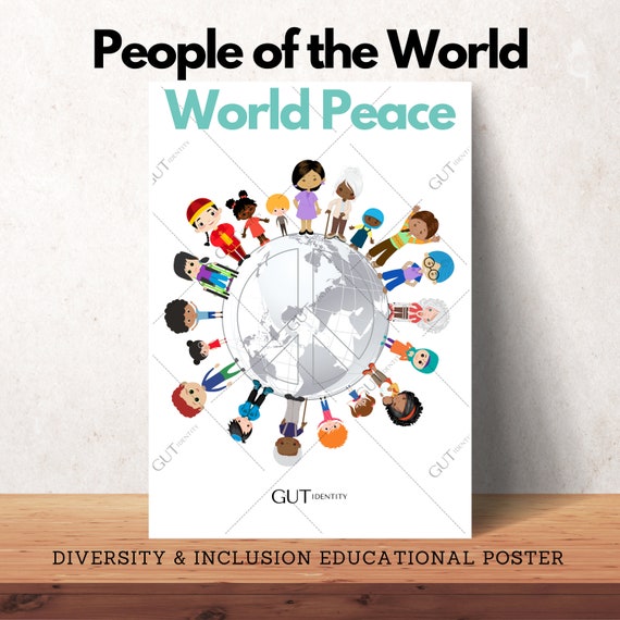 World Peace People Cartoon