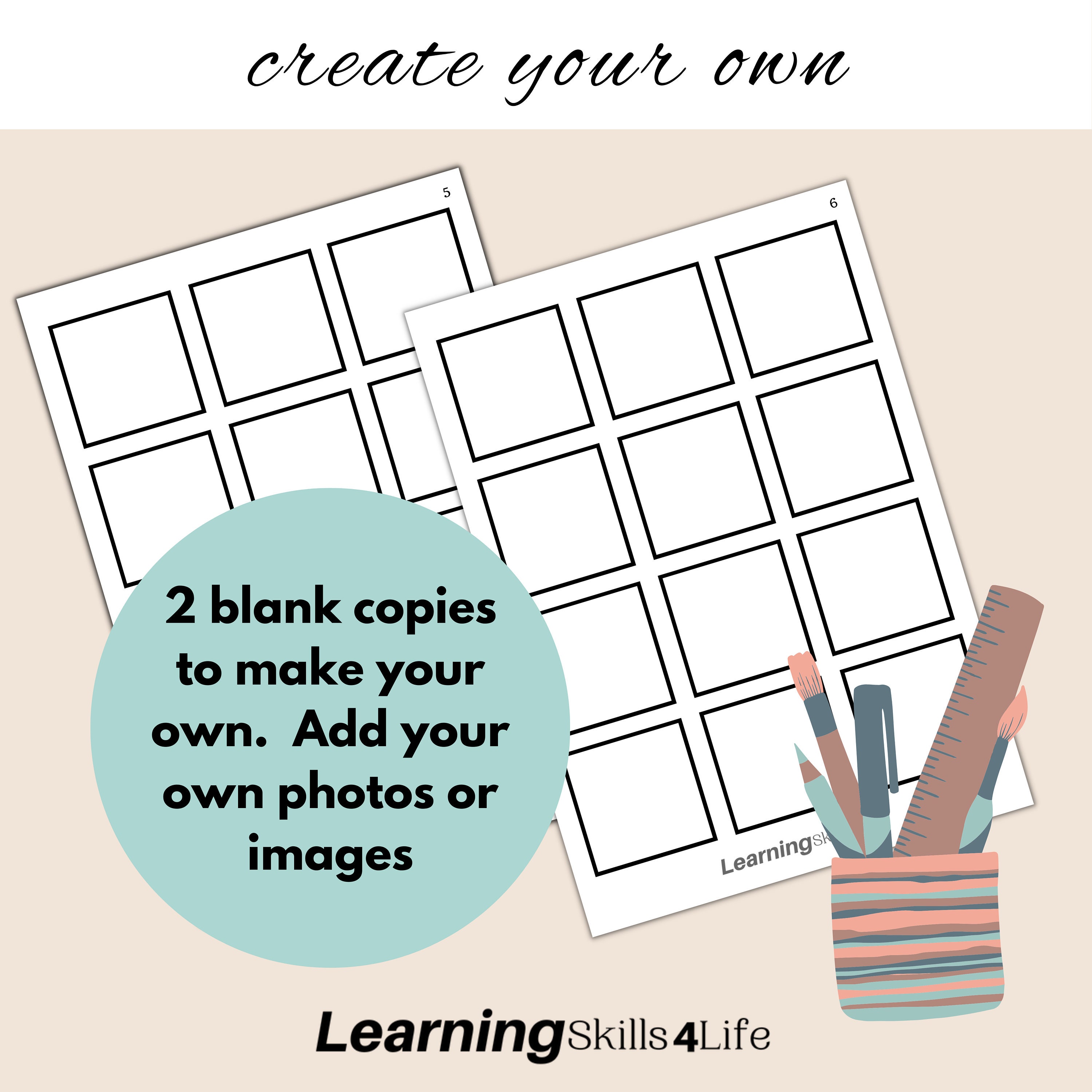 Calming Ideas Visual Prompt Cards for ADHD, ASD & Anxiety- ADHD ...