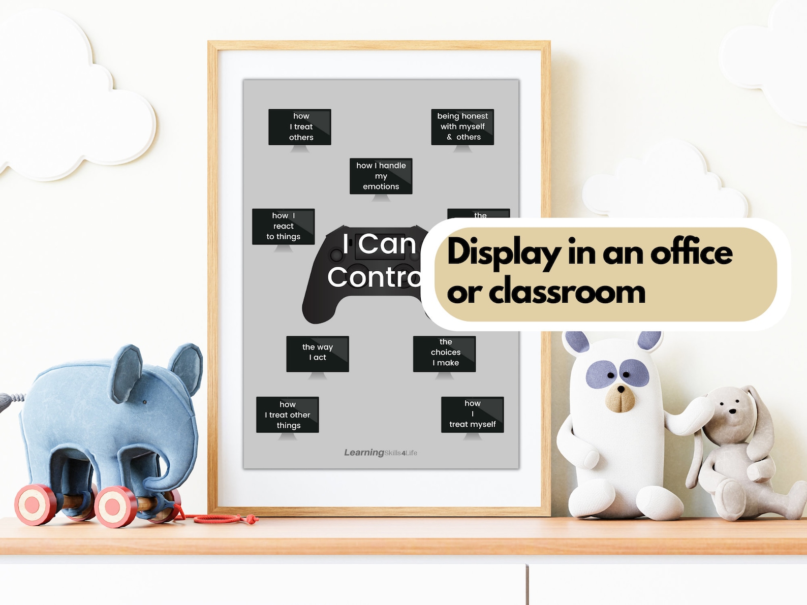 I Can Control - A4 Poster -digital Download - ADHD Poster- Behaviour ...