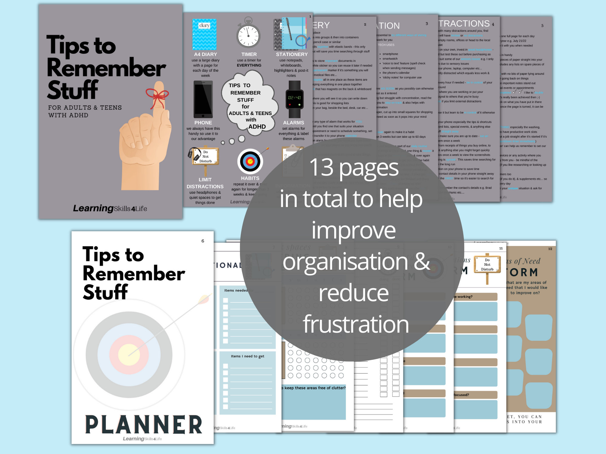 Tips to Remember Stuff for Adults & Teens With ADHD - Ebook and ...