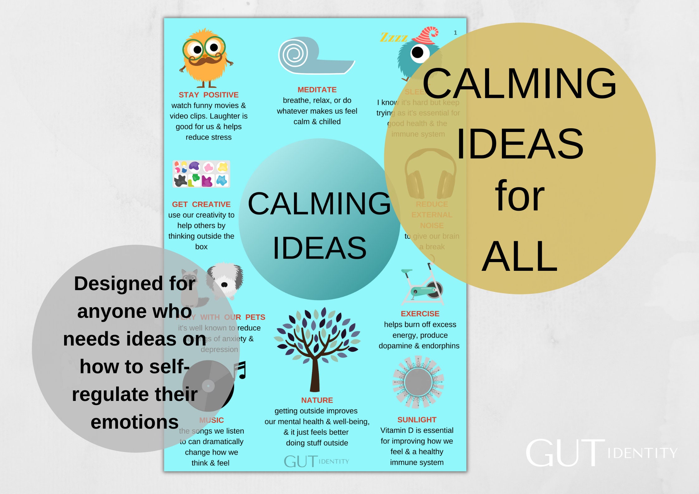 4-page Ebook-calming Ideas -adults & Children -educational and Teaching ...