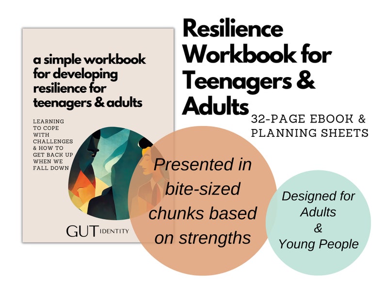 Resilience Workbook for Teenagers and Adults Counselling - Etsy New Zealand