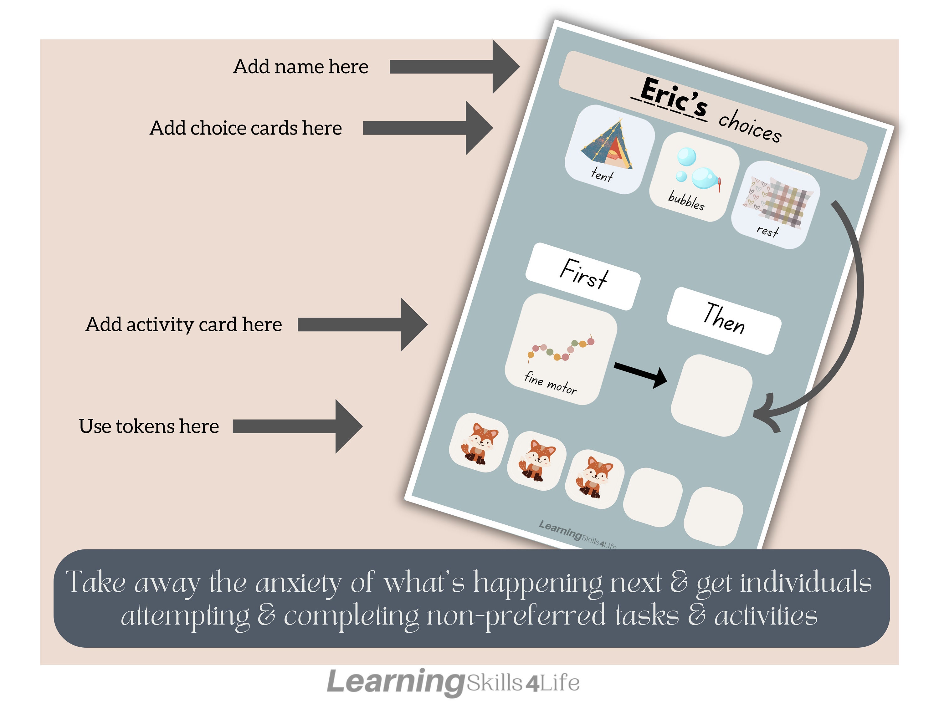 Token Reward System Children & Teens With ASD, ADHD, Challenging or ...