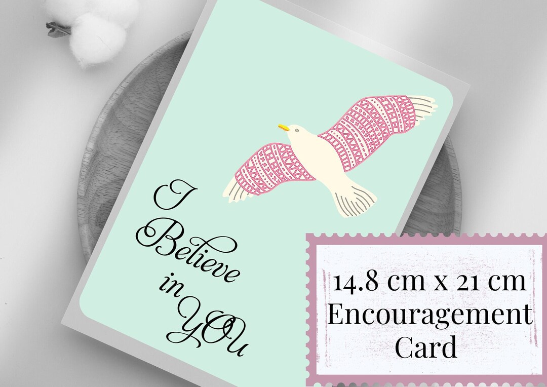 ADHD Card - I Believe in YOU, Printable Encouragement Card. ADHD ...