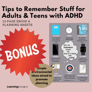 Focusing Strategies for Adults & Young People With ADHD - Home, School ...