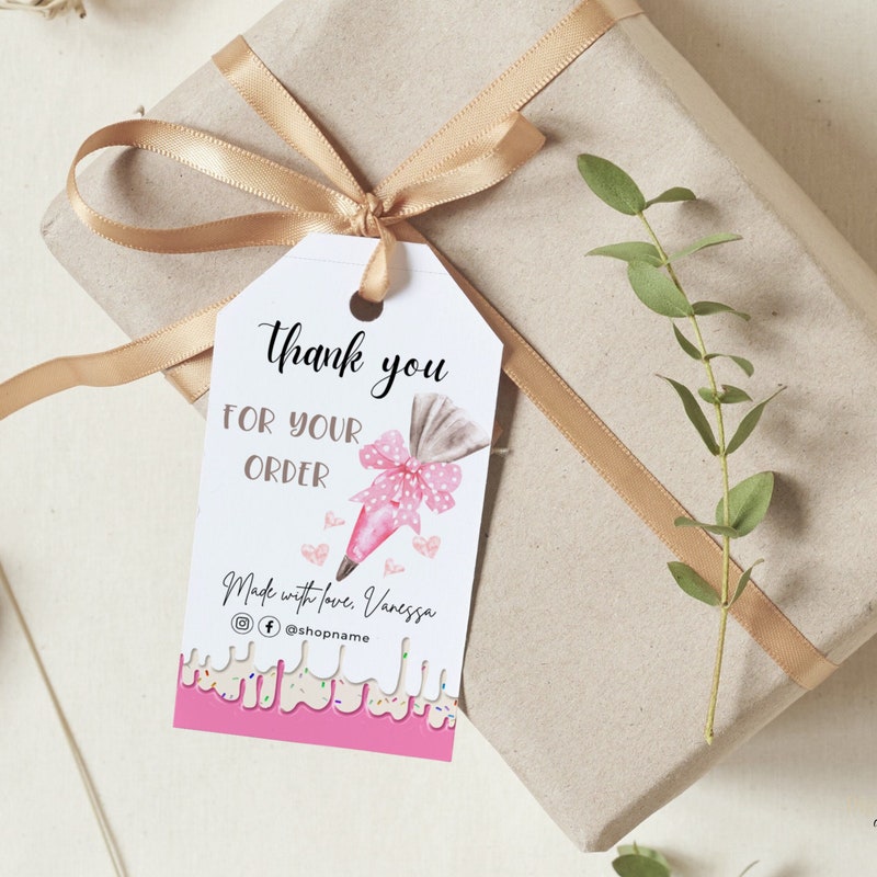 Thank You Bakery Stickers - Etsy