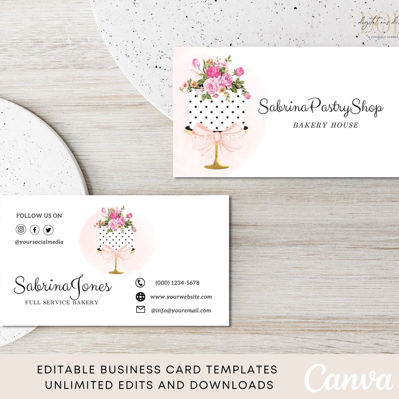 Bakery Business Card - Etsy
