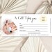 Gift Certificate Template Printable, Cosmetic Gift Voucher, Editable ...