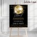 Disco Ball Welcome Sign, Gold Disco Ball Theme, 70s Retro Disco Party ...