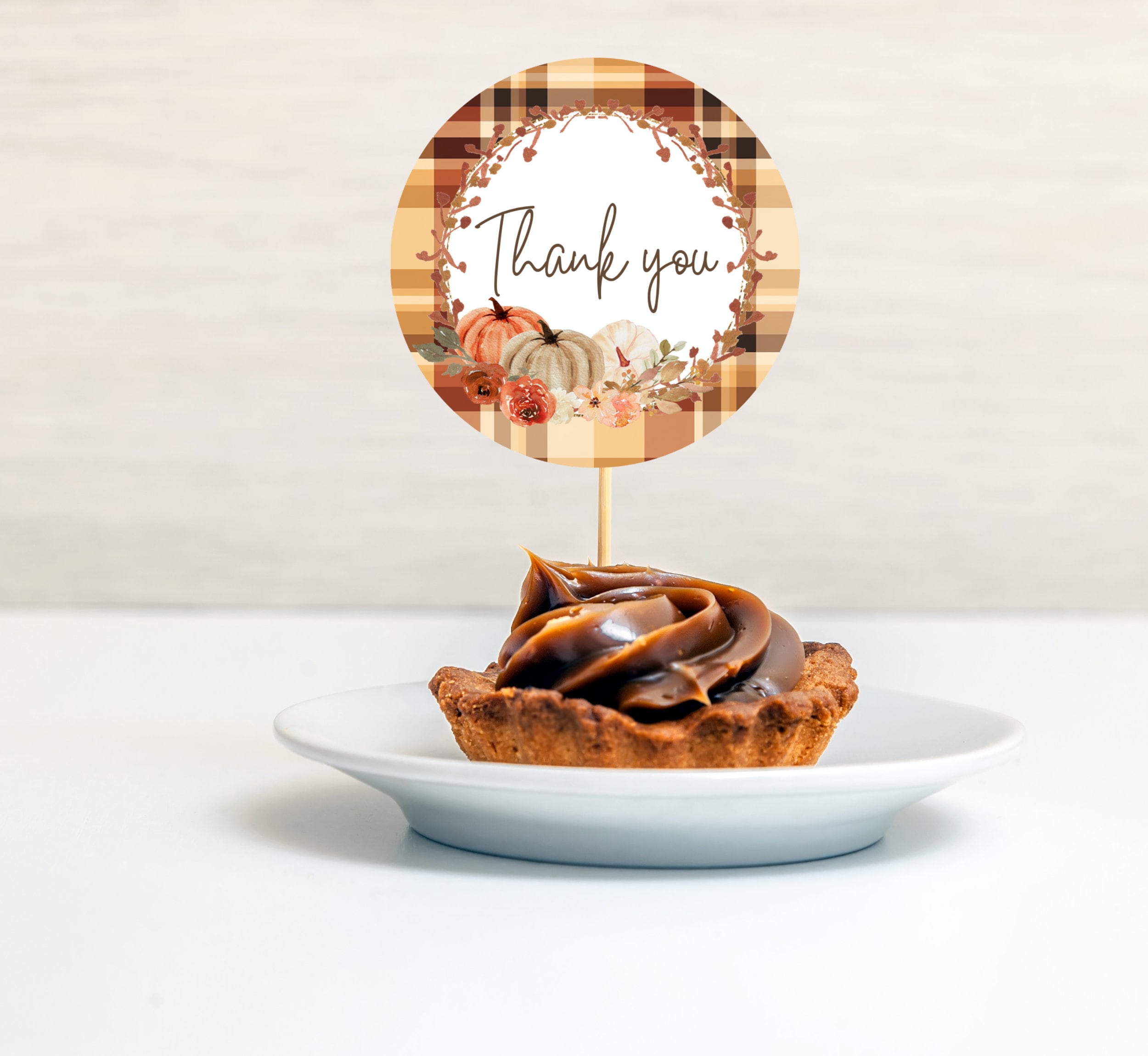 Autumn Fall Thank You Printable Tag INSTANT DOWNLOAD Thank - Etsy